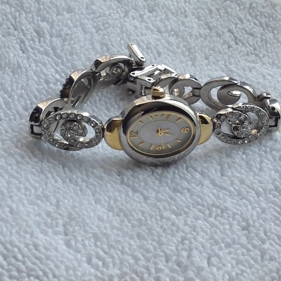 Christian Benet | Jewelry | Christian Benet Silver Gold Tone Crystals ...